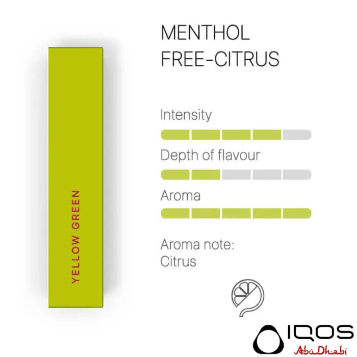 IQOS Heets Yellow Green Selection with Free Home Delivery in Abu Dhabi ...
