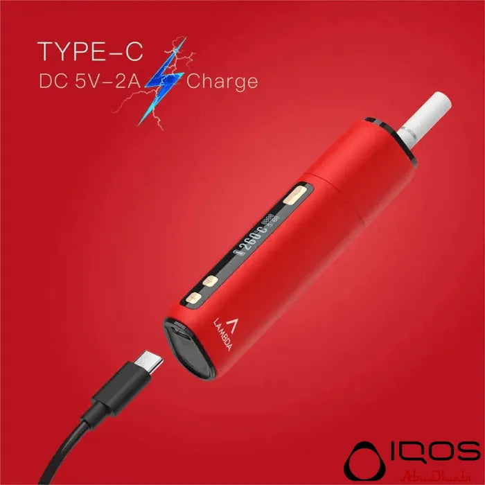Lambda CC Red Device For Heets Sticks with Free Home Delivery in Abu ...