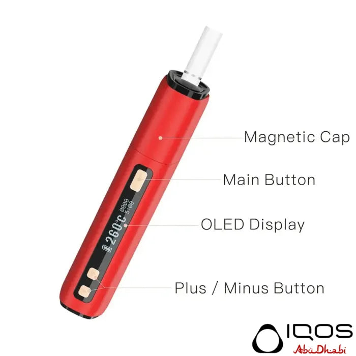 Lambda CC Red Device For Heets Sticks with Free Home Delivery in Abu ...