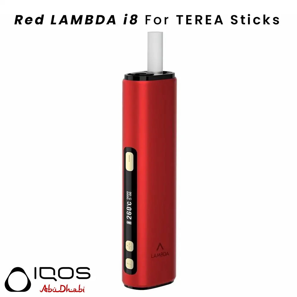 Lambda i8 Red Device For Terea Sticks with Free Home Delivery in Abu ...